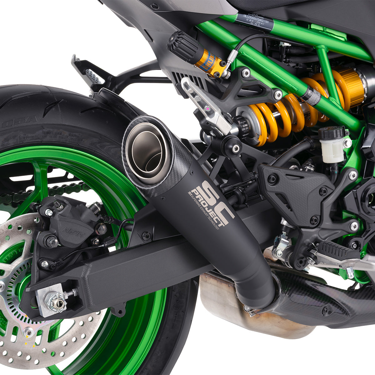 SC Project S1 Matt Black Titanium Silencer | Kawasaki Z900 | Euro 5 ...