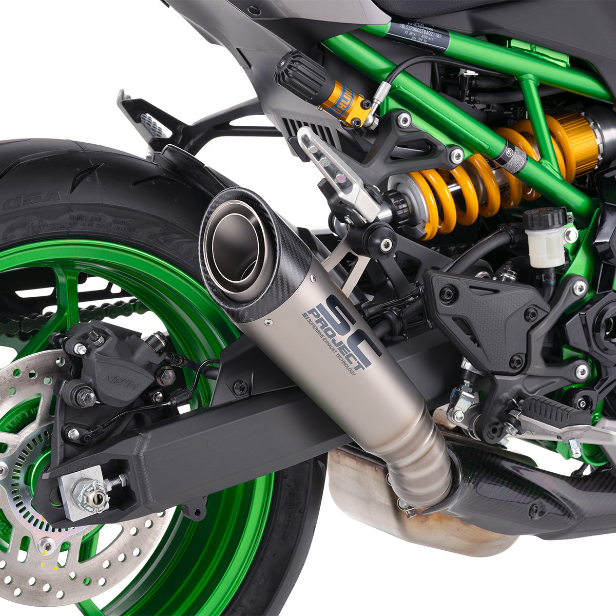 SC Project S1 Titanium Silencer | Kawasaki Z900 | Euro 5+ Slip-On ...